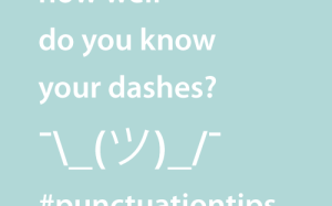 Quick & Easy Guide to Dashes – Lara Willard