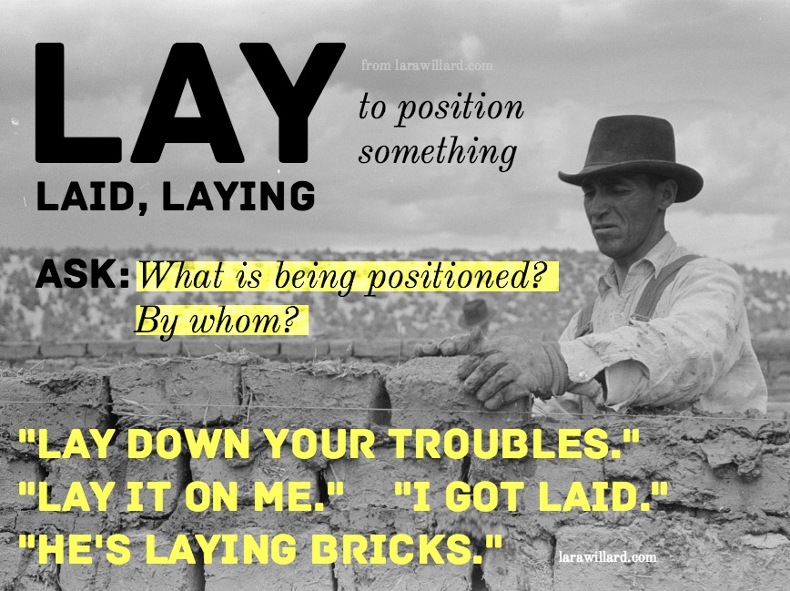 Lay vs. Lie – Lara Willard