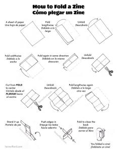 How to Fold (and Plan) a Zine – Lara Willard
